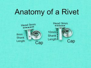 Attaching Rivets – all the know how! - BettyBP - Blog